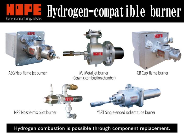 ASG-2 Hydrogen vs. LPG Combustion Comparison | HOPE Burner | Yokoi Kikai Kosakusho | Specialist ...